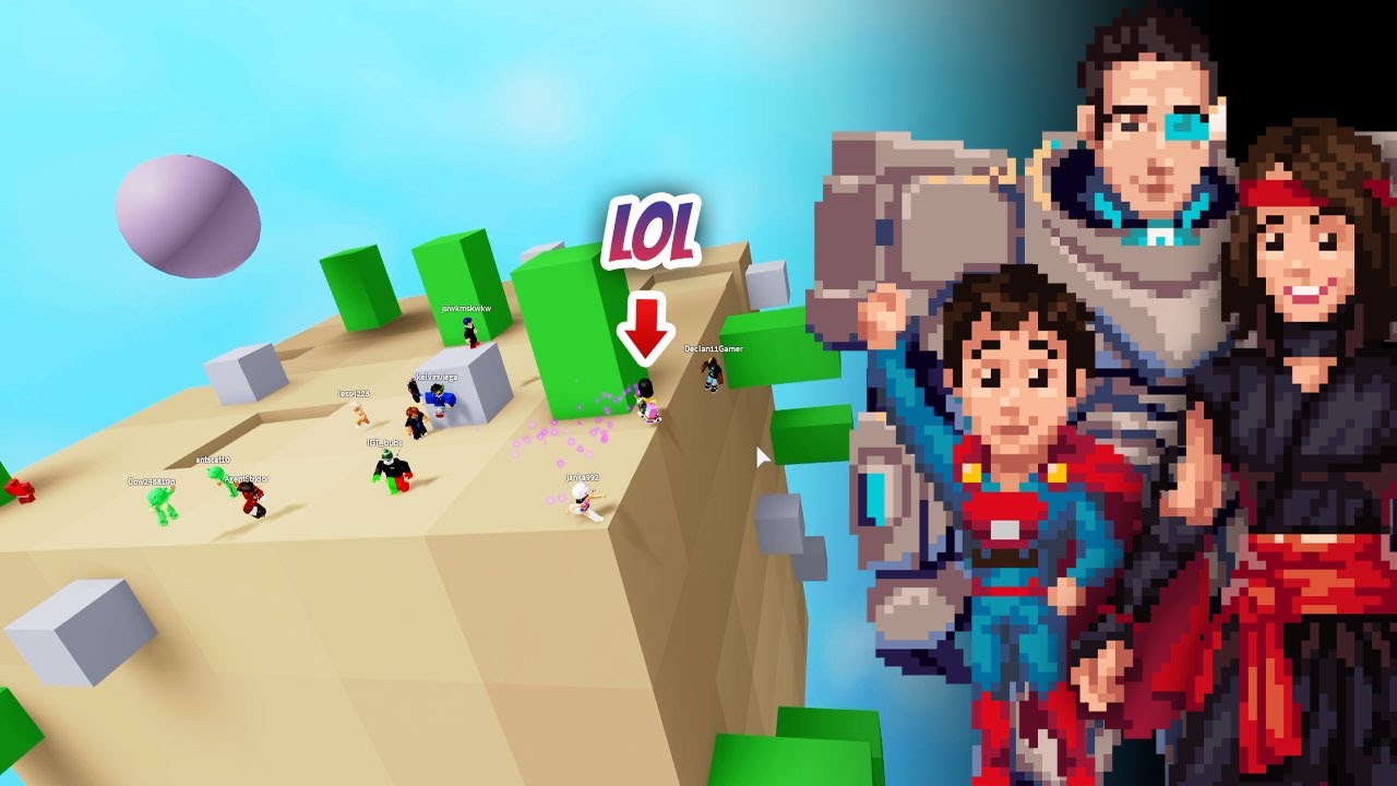 MUST...STAY..ON..THE..ROBLOX CUBE - YouTube