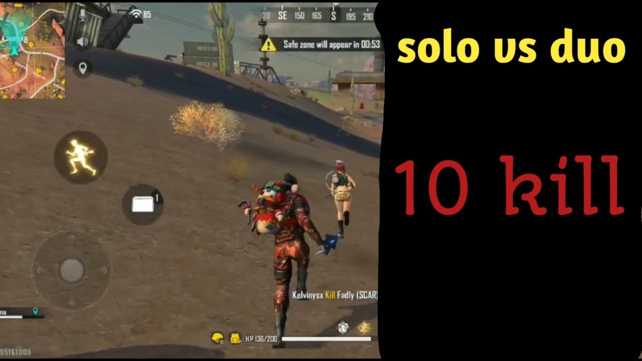 Solo vs duo game free fire must watch.How to play solo vs dou in free ...