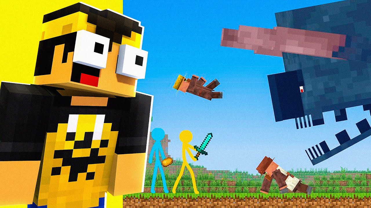 TITAN RAVAGER - ANIMAÇÃO VS O MINECRAFT *incrivel* - YouTube