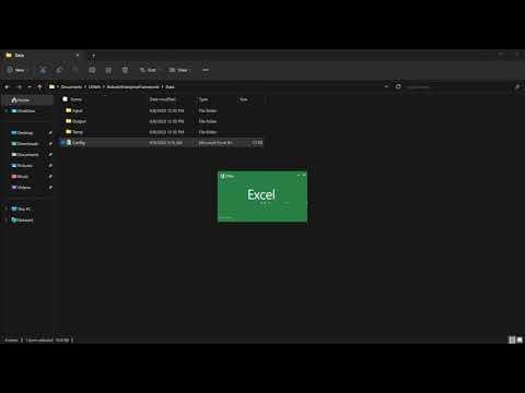 Transforming the RE Framework for DataTable Integration - YouTube