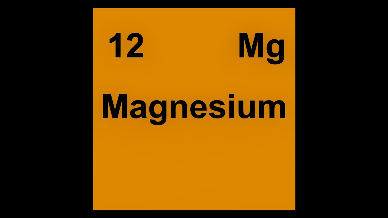12 [Mg] Magnesium - YouTube