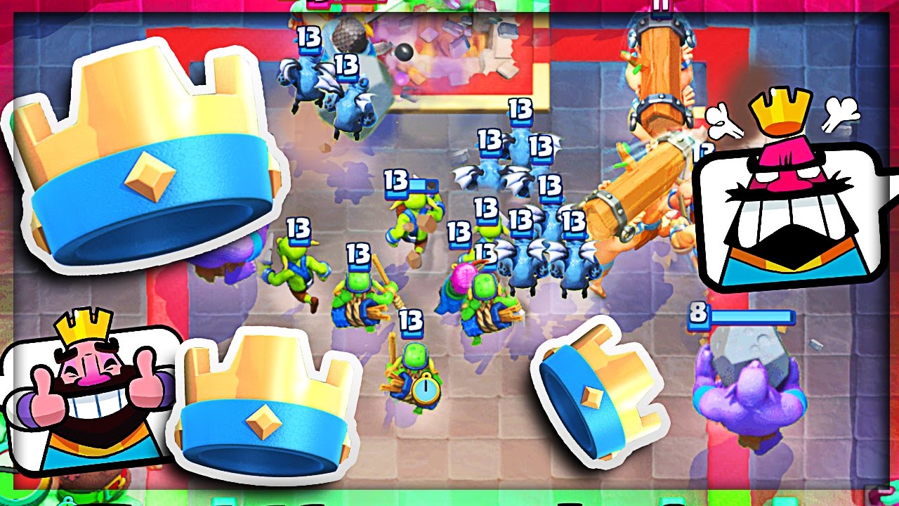 Clash Royale // NEW 3 CROWN DECK! - YouTube