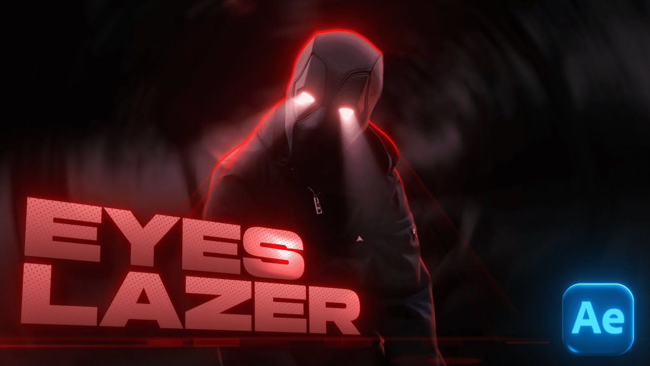 LASER EYES EFFECT in After Effects | Easy VFX Tutorial - YouTube
