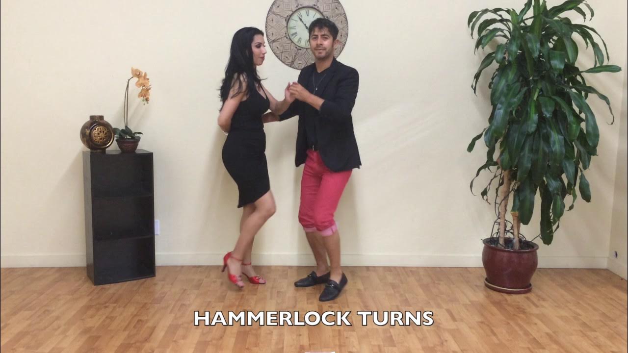 Intermediate Bachata Dance Lesson Combo#6 - YouTube
