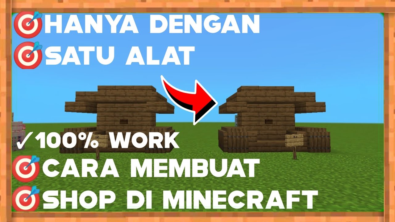 CARA MEMBUAT SISTEM SHOP DI MINECRAFT DENGAN COMMANDBLOCK - YouTube