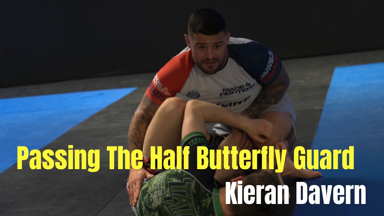 Half Butterfly Guard Pass | BJJ Guard Passing | NoGi Grappling | Kieran ...