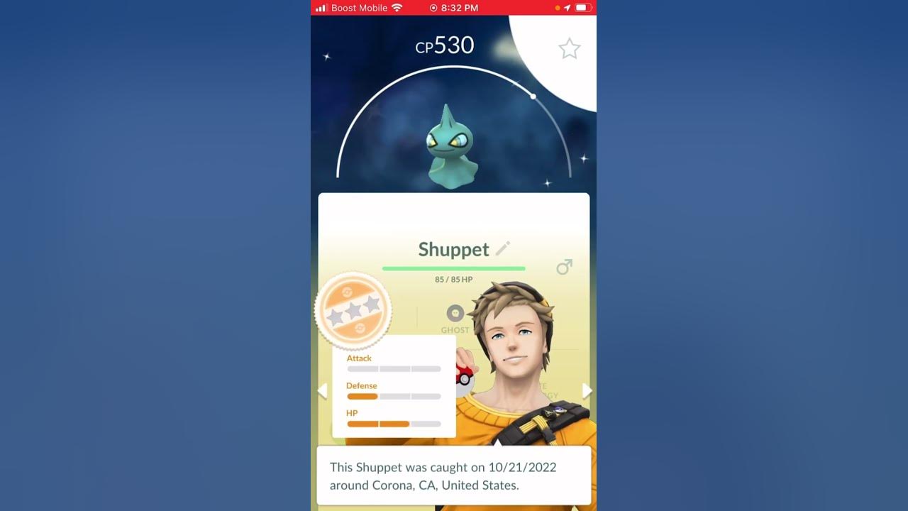 Pokémon Go: I Caught A Shiny Shuppet! - YouTube
