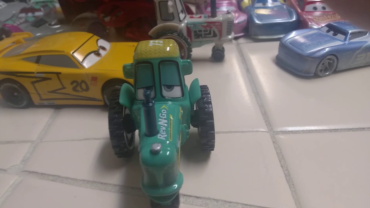 24 days of tires day 11:rev n go racing tractor (ft.kiddiecraft) - YouTube