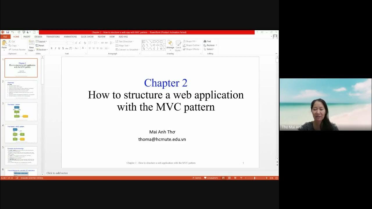 Lập trình Web - Topic 2 - How to structure a web application with the ...