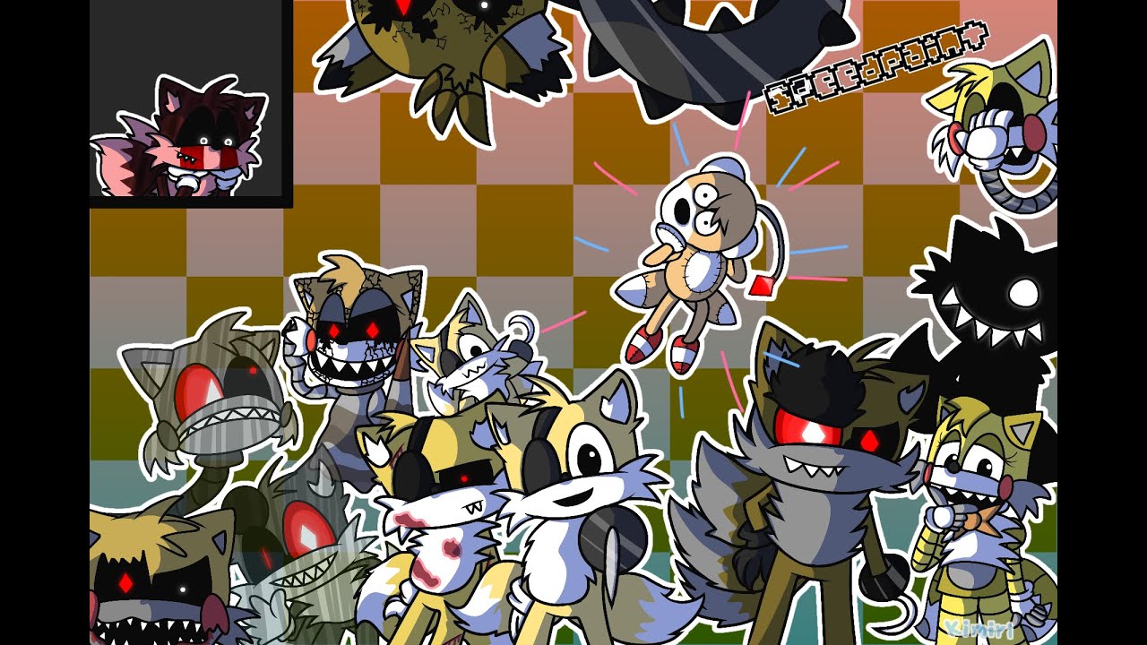 FNaS Speedpaint Tails Gang - YouTube