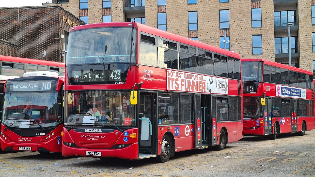 Full Journey on the Route 423 (SP40202 YR10FGK) N230UD Scania Omnicity ...