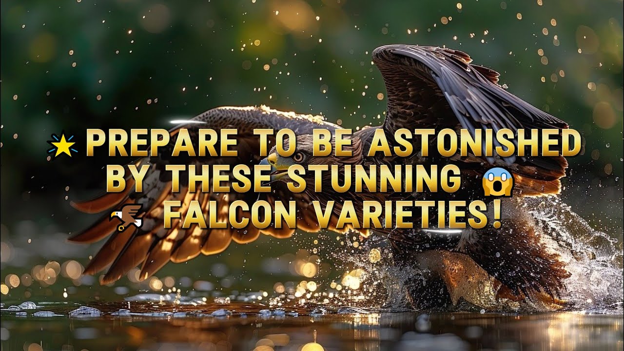 Prepare to Be Astonished by These Stunning Falcon Varieties! Part #1 ...