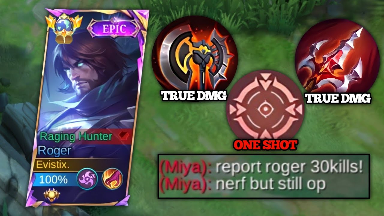 NERF ROGER?! TRY THIS NEW ROGER BUILD AND EMBLEM THIS 2024!! ROGER ...