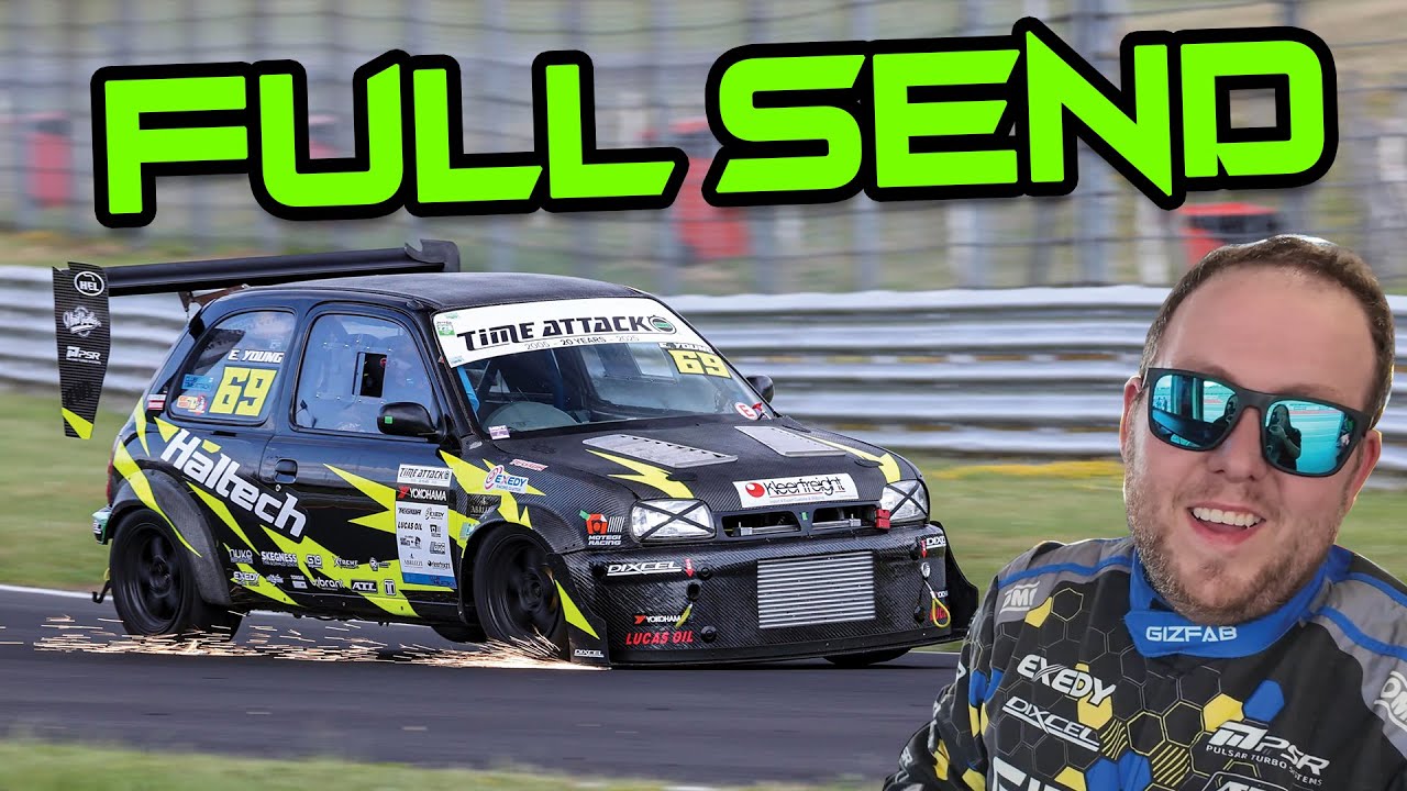 Time Attack 2025 Round 3 // Brands Hatch // K20 Turbo Micra - YouTube