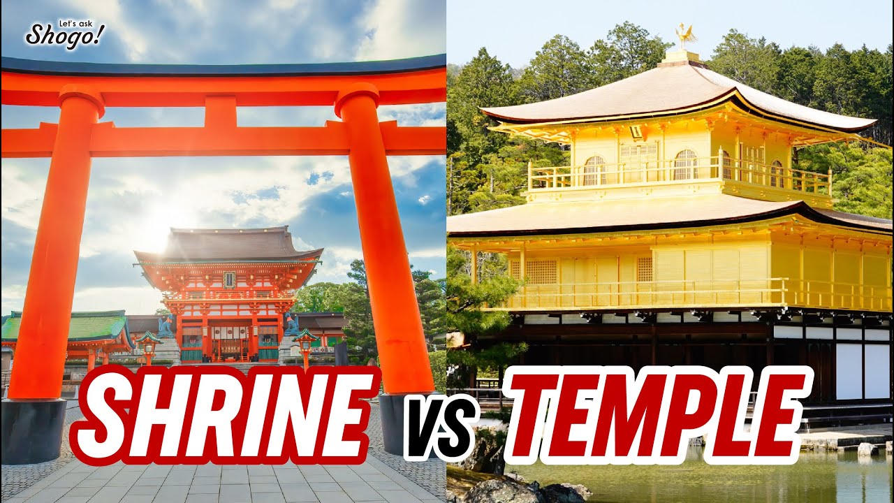The 5 Surprising Differences between Shrines & Temples - YouTube