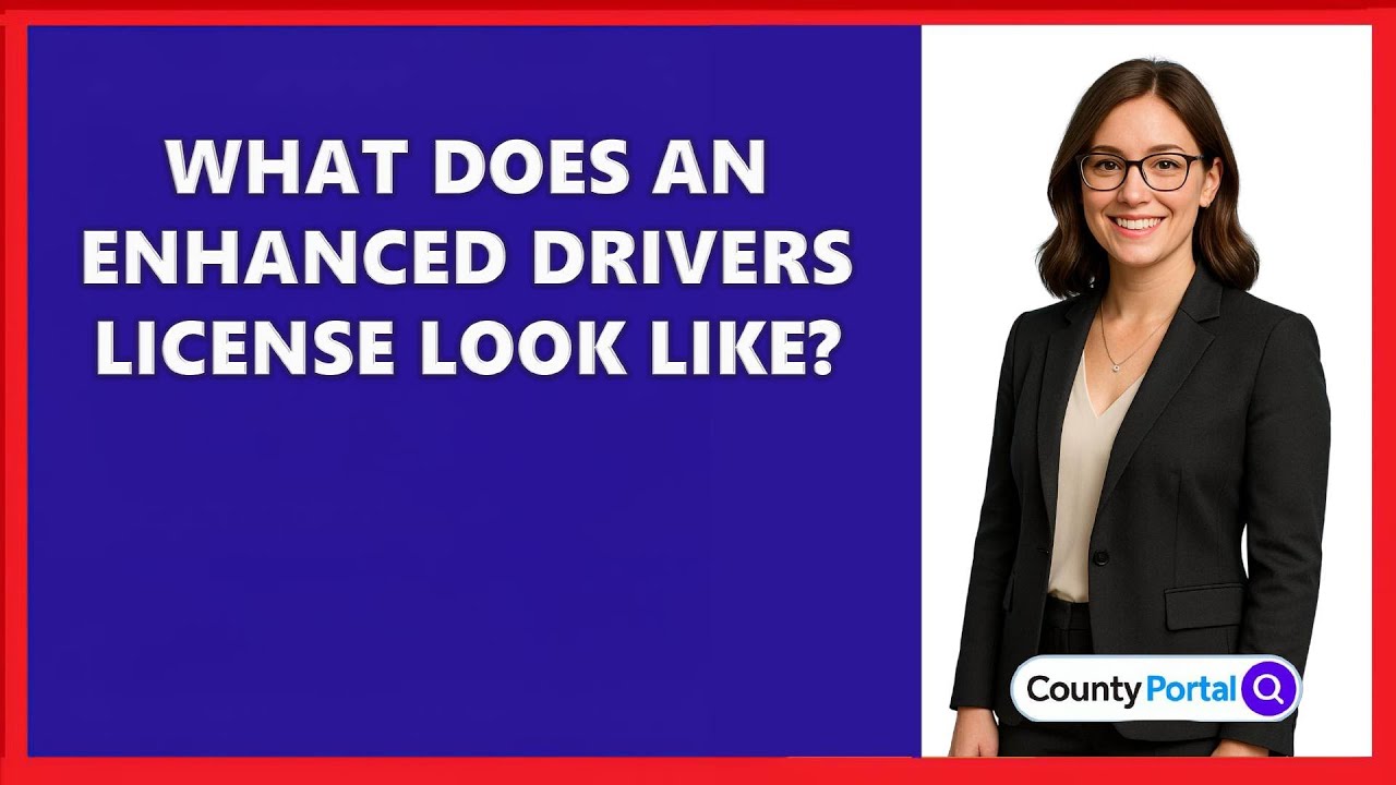 What Does An Enhanced Drivers License Look Like? - YouTube
