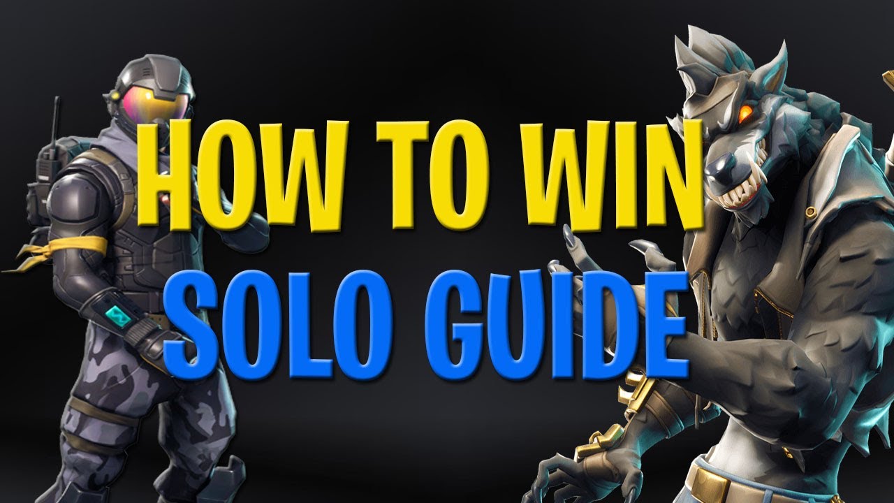 Fortnite First Person Mode How To Win SOLO Ultimate Guide! Fortnite ...