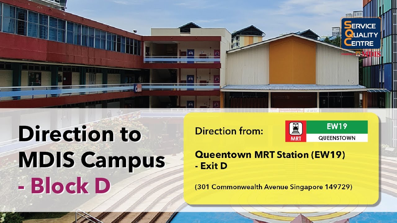HOW TO GET TO MDIS CAMPUS - BLOCK D - YouTube