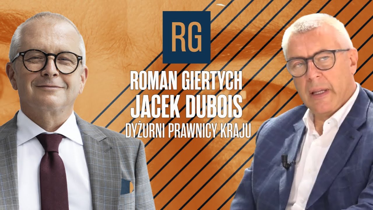 Roman Giertych Jacek Dubois: Dyżurni prawnicy kraju. Rozmowa - YouTube