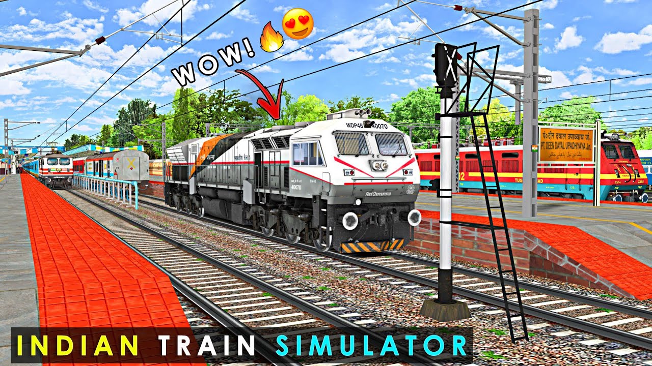 Most Beautiful Livery EMD locomotives at High Speed | Ft. TKD WDP4B ...