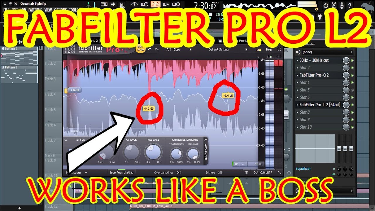 Fabfilter Pro L2 on my track in FL Studio [Preview] - YouTube