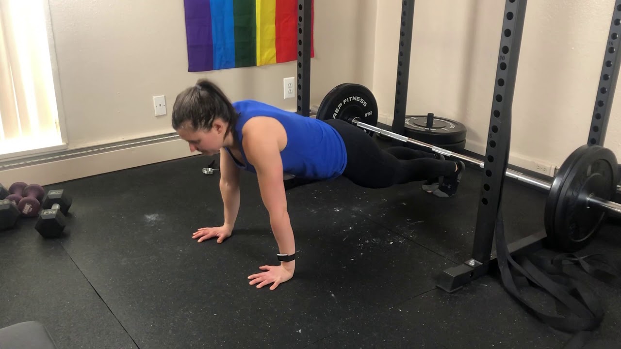 Scap Push Up - YouTube