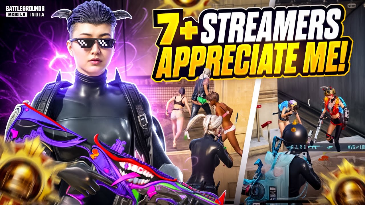 7+ Streamers Appreciate Me!🥰 | Rare vs 7+ Streamers 💀 | Fastest 4 ...