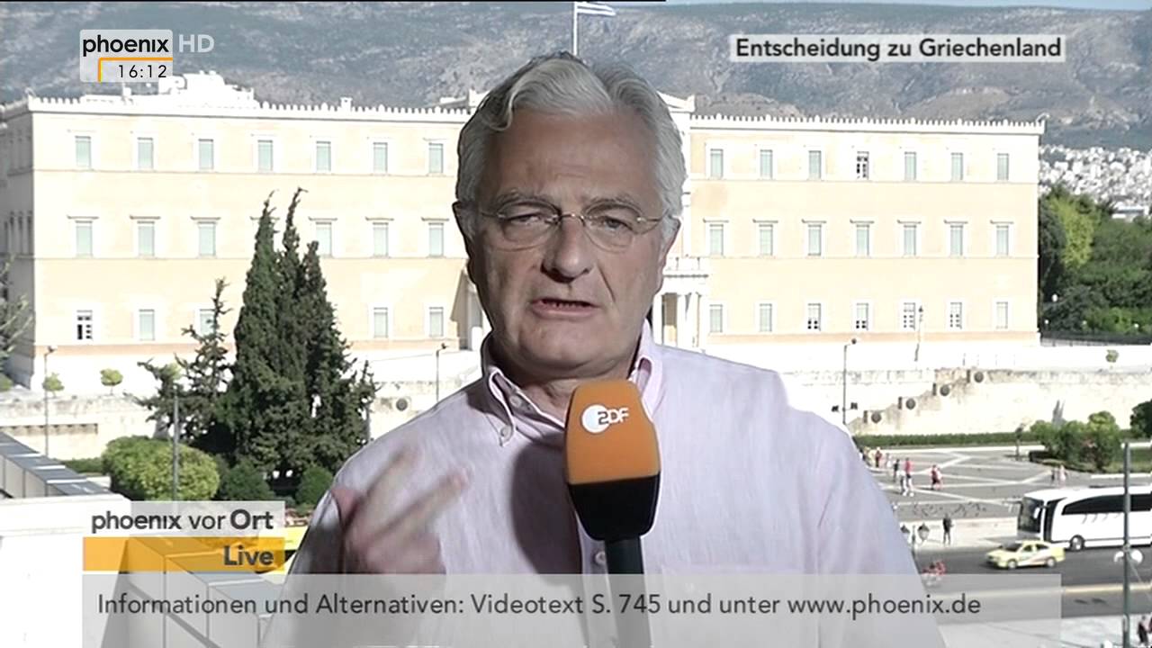 Griechenland-Krise: Alexander von Sobeck zur Stimmung in Athen am 12.07 ...