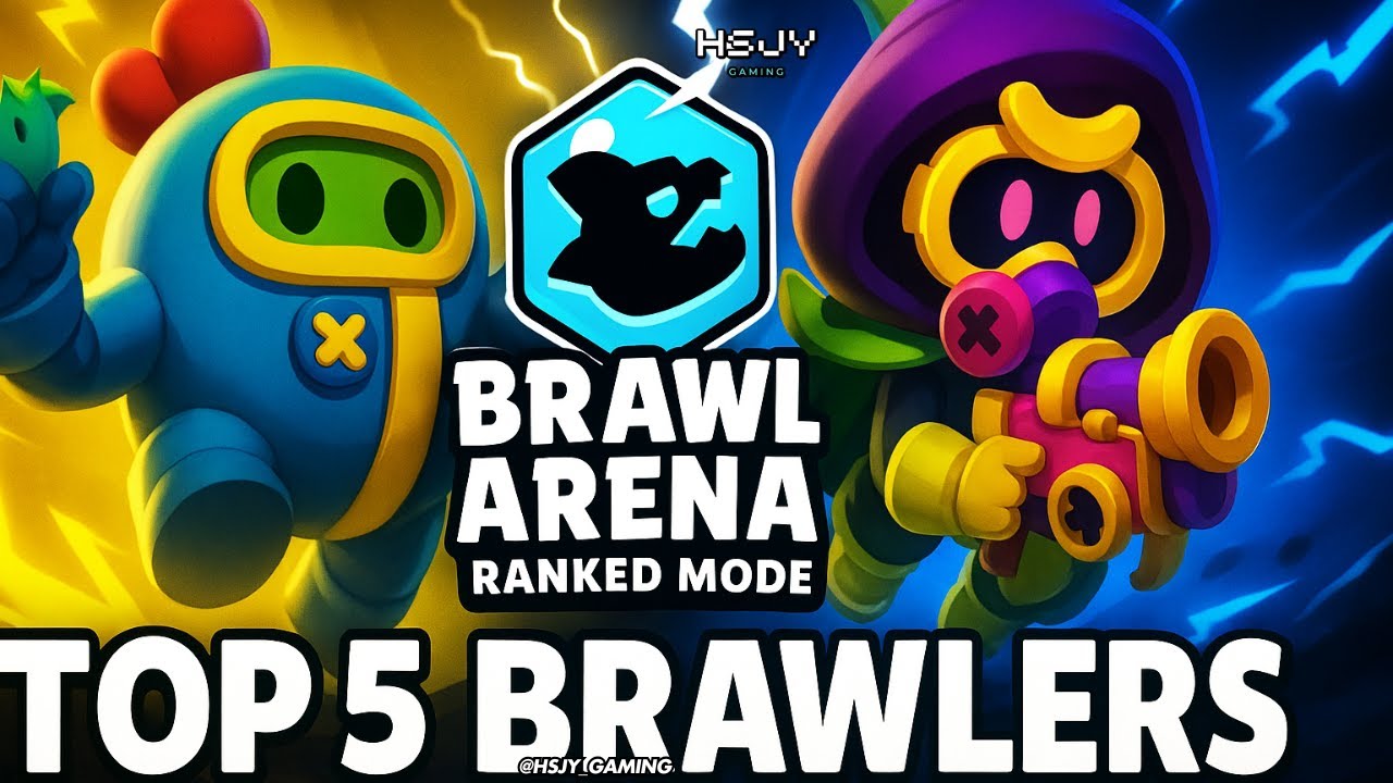Top 5 BEST Brawlers for Brawl Arena in Brawl Stars (Dominate Every ...