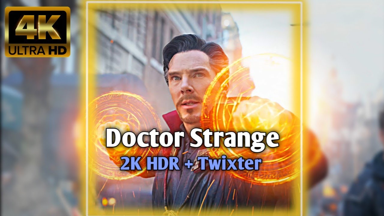 4K HDR | Part :- 1 | Doctor strange🧛‍♂️ Scene pack | #marvel ...