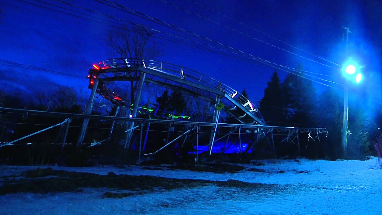 ADG Mountian Coaster Lighting - YouTube