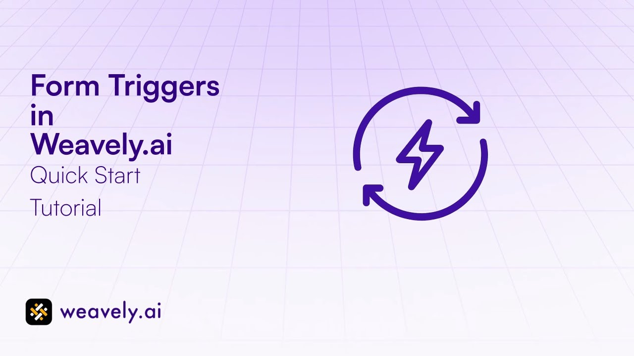 How to Set Up AI Form Redirects and Resets (Event Triggers in Weavely.ai) - YouTube