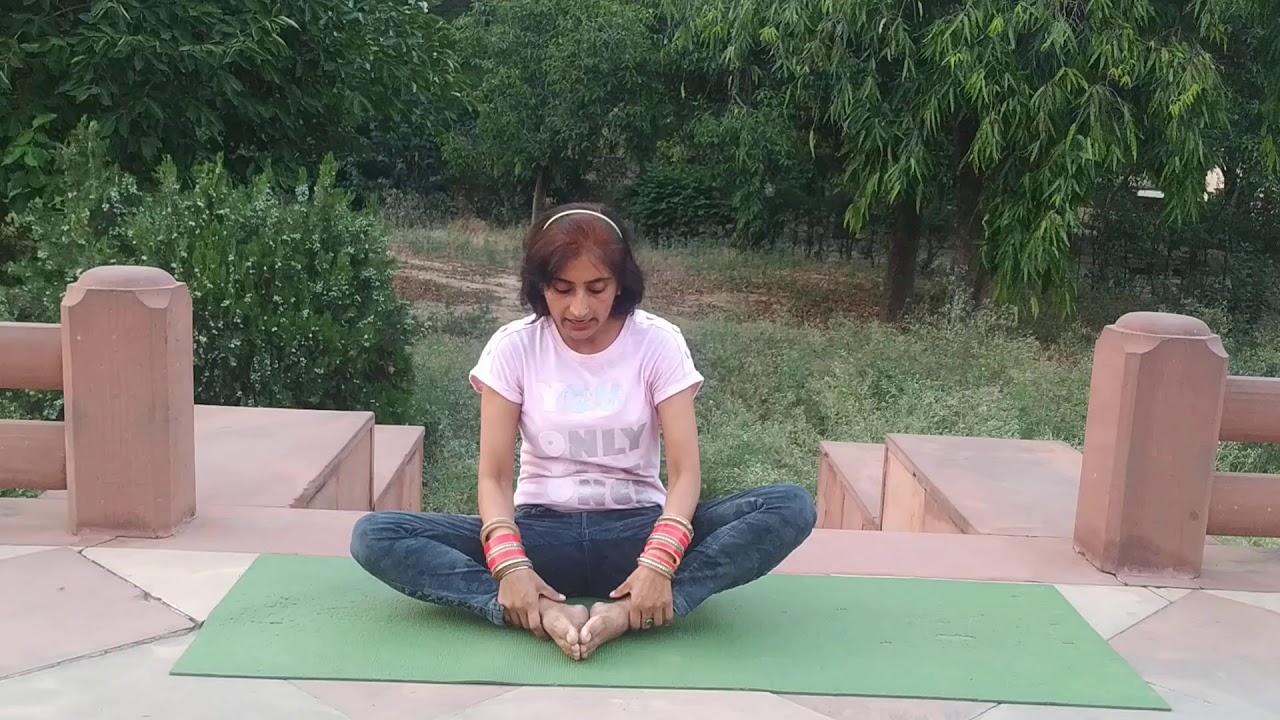 Bhadrasana with benefits and precautions - YouTube