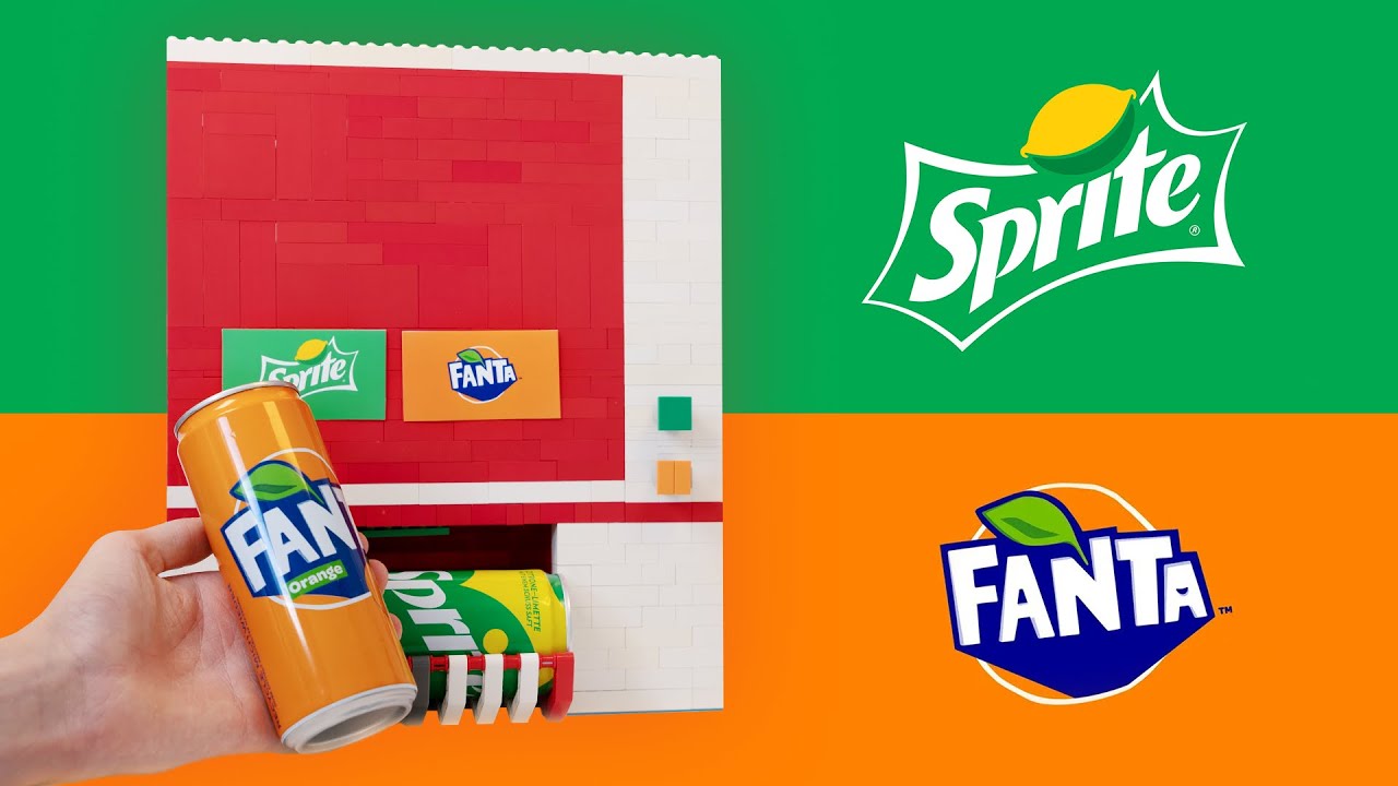 Lego Getränkeautomat - Tutorial - Fanta & Sprite - YouTube