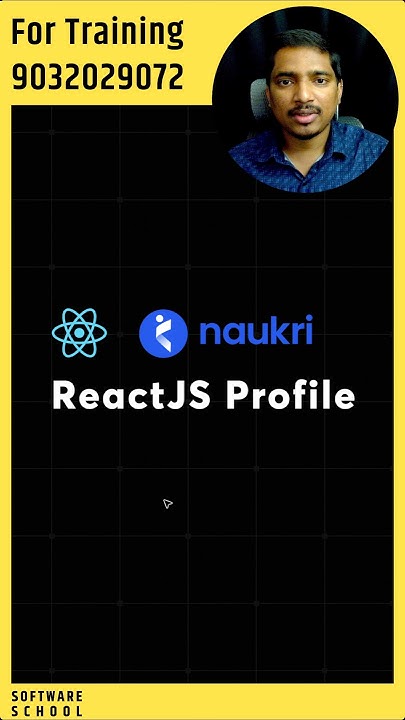 Naukri Profile For ReactJS Developer: Step-by-Step Guide | Frontend Developer #reactjs #naukri ...