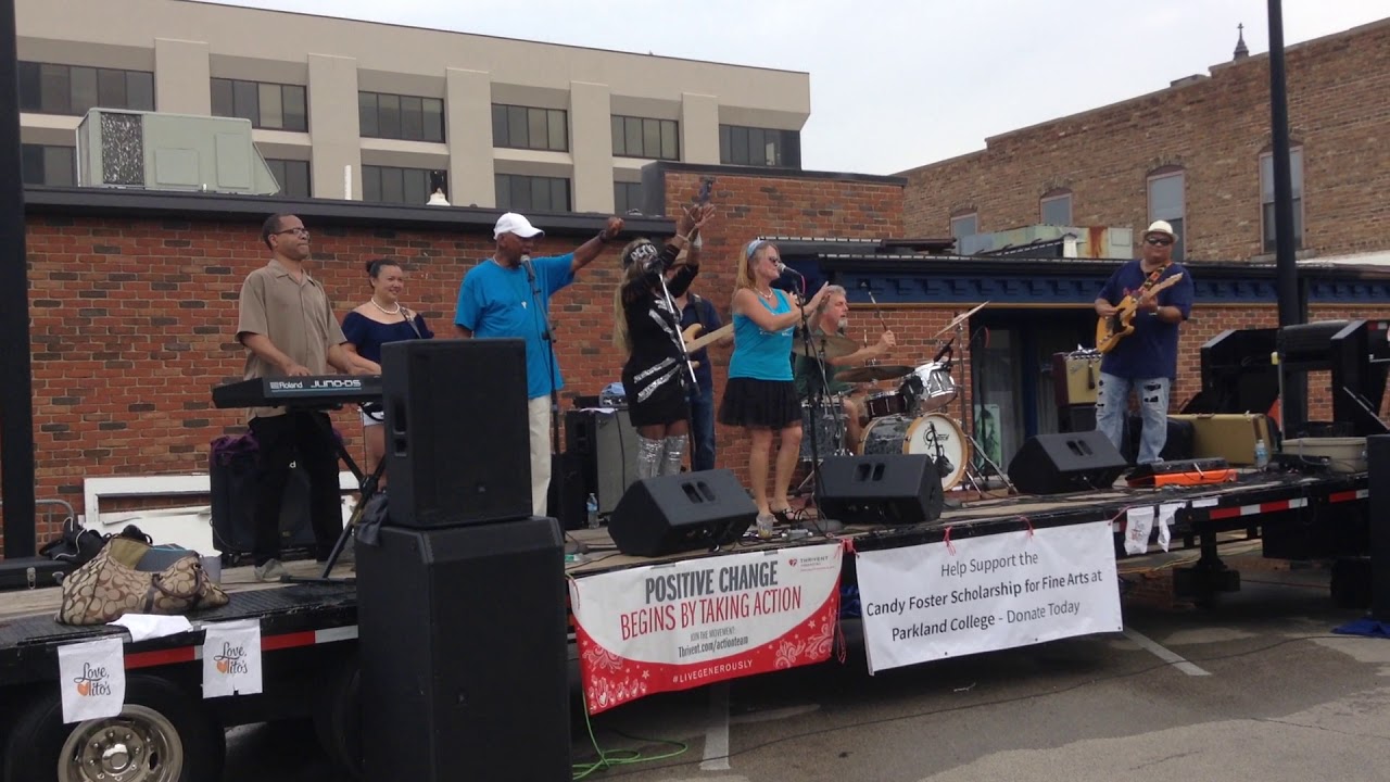 CANDY FOSTER FUNDRAISING EVENT AT BUNNY'S.....BRICK HOUSE COVER with ...