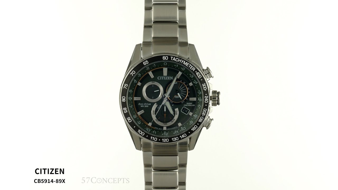Citizen CB5914-89X Radio Controlled • Zegarek męski - YouTube