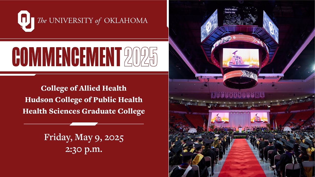 Commencement Ceremony 4 | University of Oklahoma Spring 2025 - YouTube