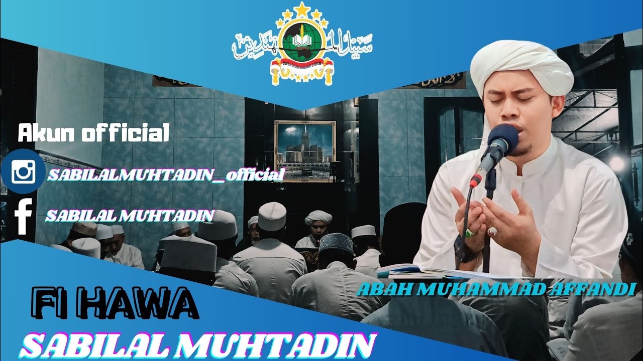 FI HAWA//LIRIK DAN TERJEMAHAN\\ABAH MUHAMMAD AFFANDI - YouTube