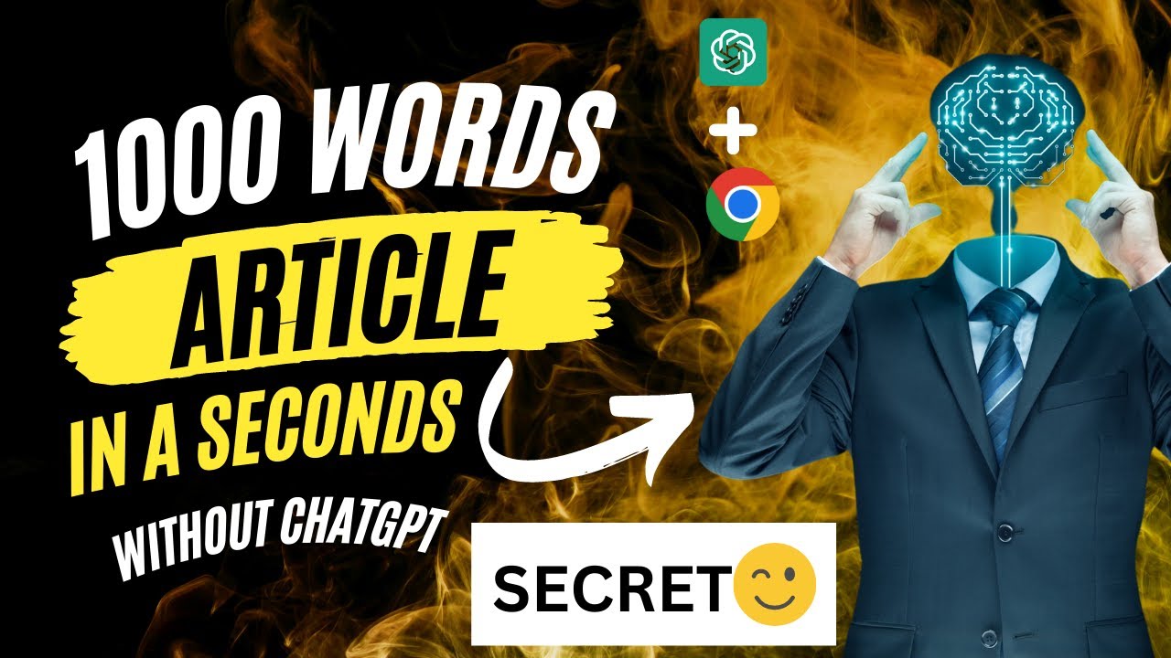 1000 Words Article in Seconds without ChatGPT | Harpa AI Extension ... 1000 Words Article in Seconds without ChatGPT | Harpa AI Extension ...