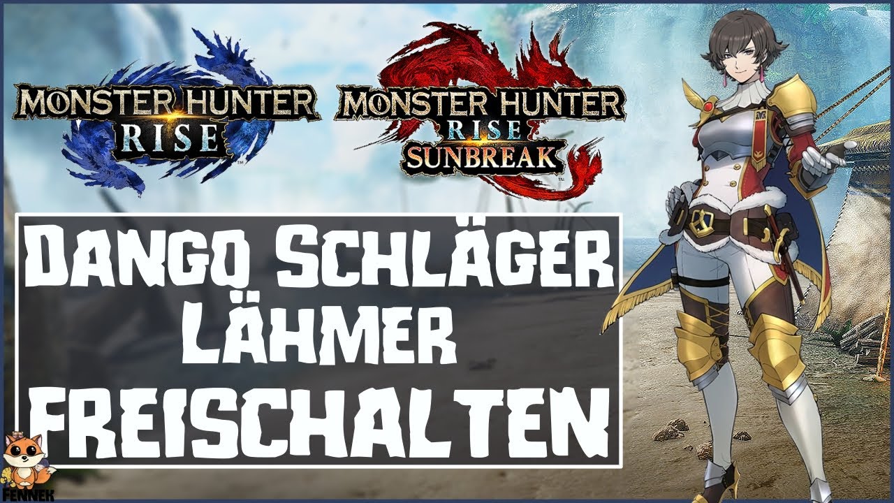 MH Rise Dango Schläger/Lähmer freischalten | Rhenoplos Ei Fundort ...