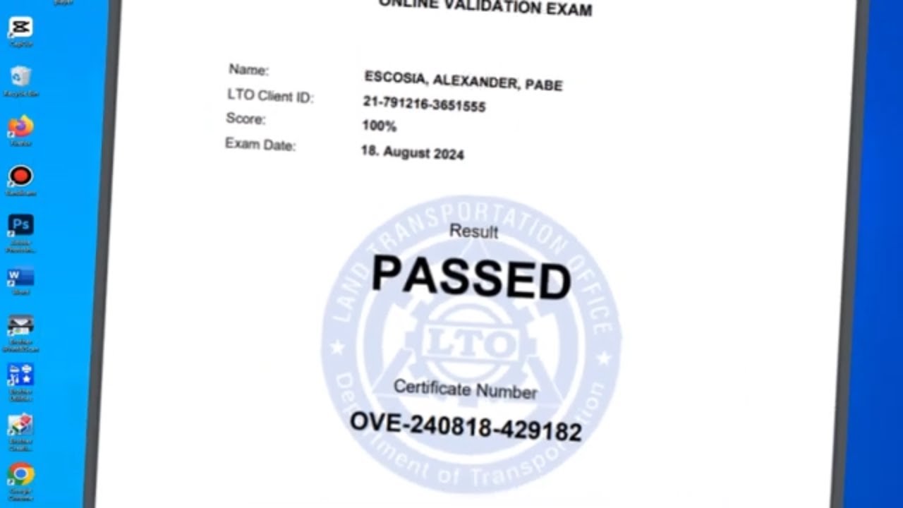 Portal Exam Renewal 2024 | Tips and Trick to pass lto cde exam - YouTube
