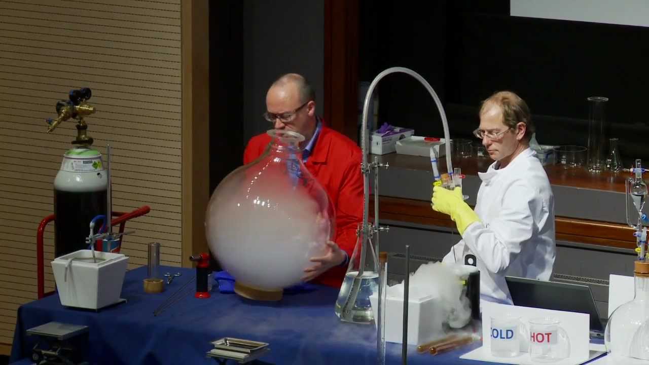 Chemical Curiosities Lecture - Behind the Scenes - YouTube