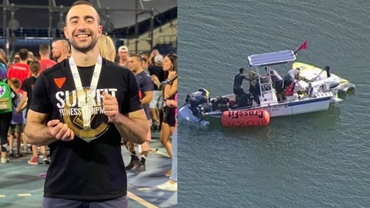 CrossFit Games athlete dies in swimming event on first day - YouTube
