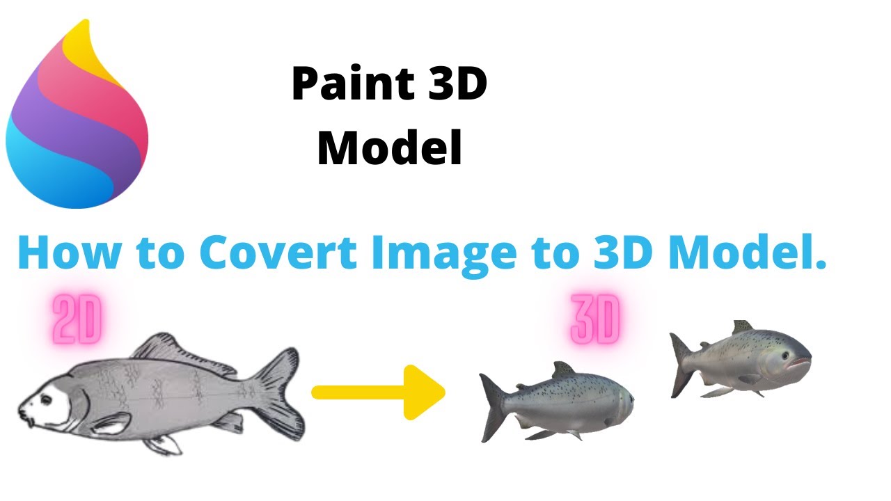 How To Convert Image Into 3D Model In Paint 3D Paint 3D 3D Character YouTube how-to-convert-image-into-3d-model-in-paint-3d-paint-3d-3d-character-youtube