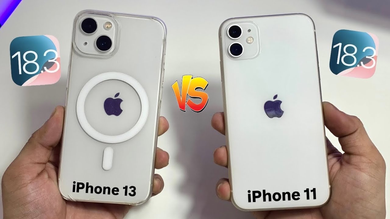 iPhone 11 vs iPhone 13 iOS 18.3 Full Comparison- Speed Test ...