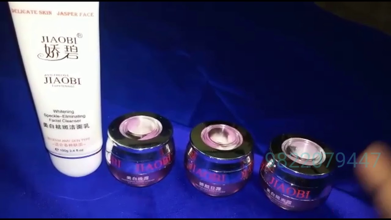 Jiaobi skin whitening cream in tamil 8446207516 - YouTube