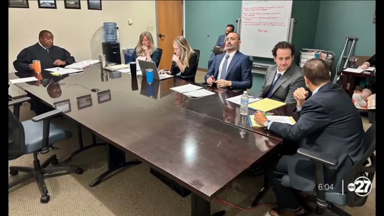 Charlie Adelson defense attorney speaks to potential jurors - YouTube