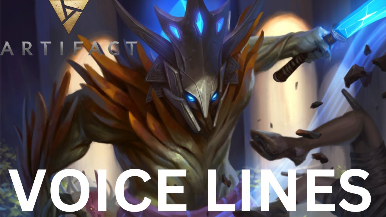 Artifact | Champion of the Ancient | Voice Lines - YouTube