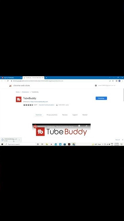 how to add Tubebuddy Extension On Chrome 2022 #shorts - YouTube